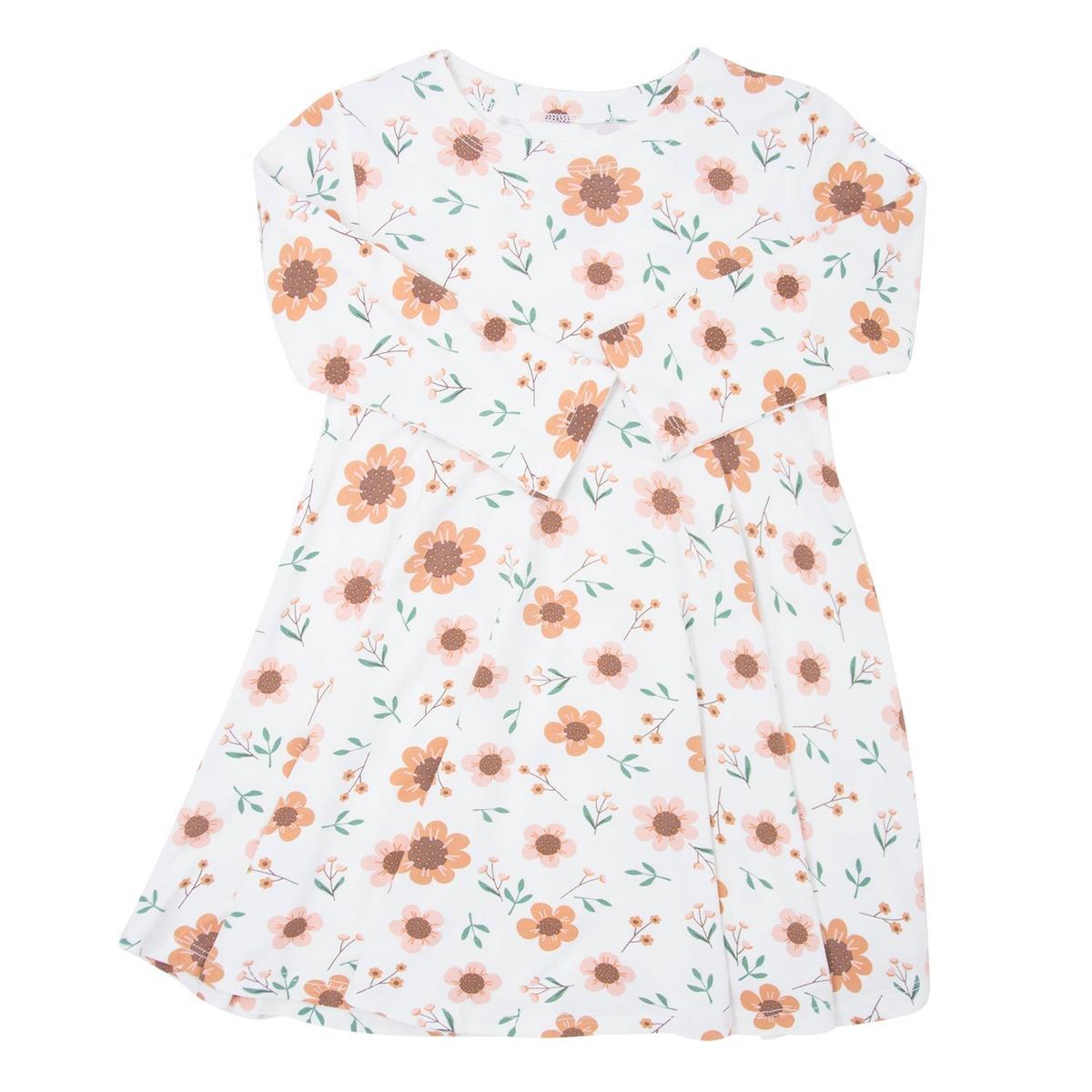Swirly Girl Dress - Sunflower – Manymoons