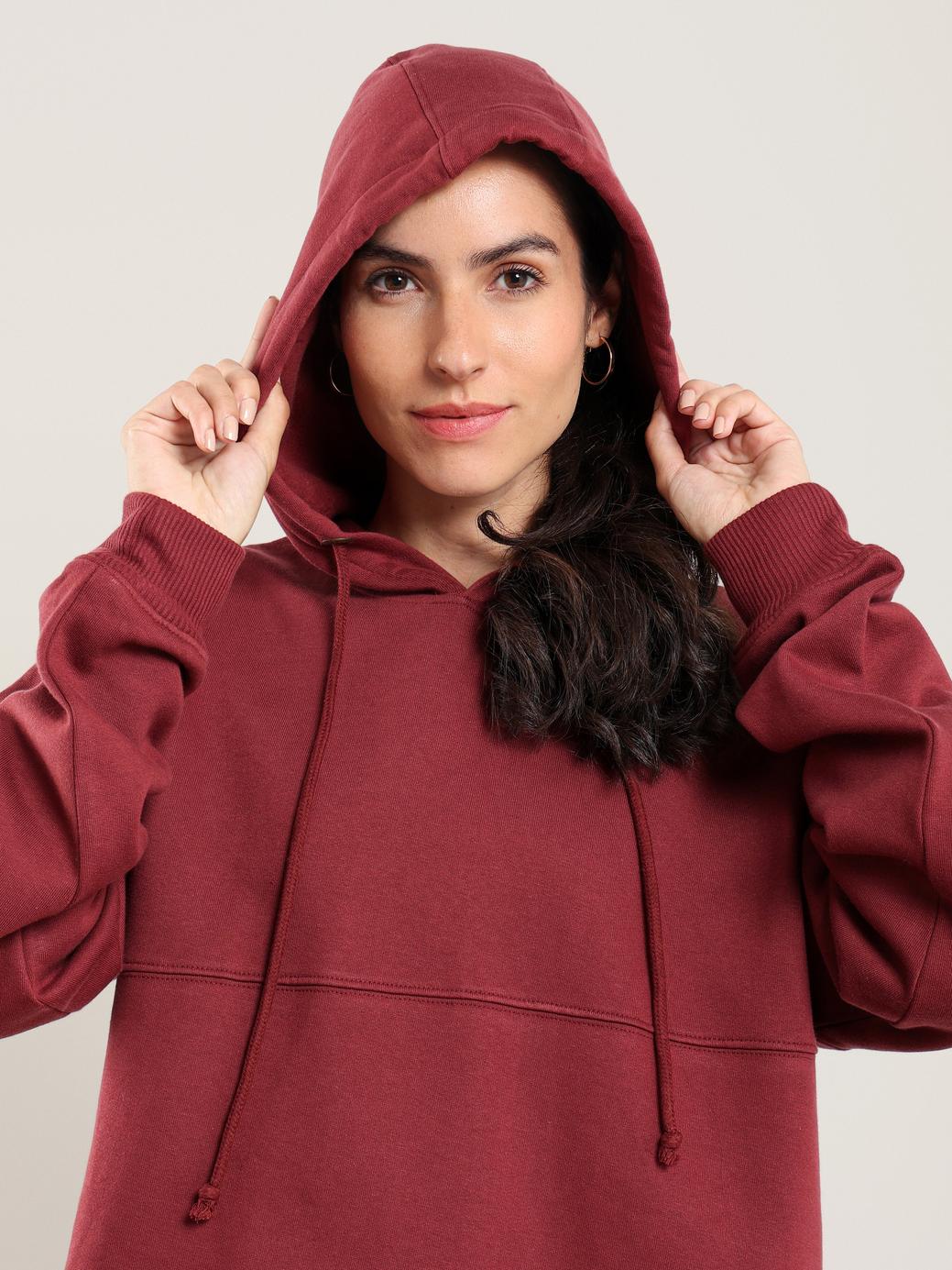 Zaina Hoodie - Brick – Manymoons
